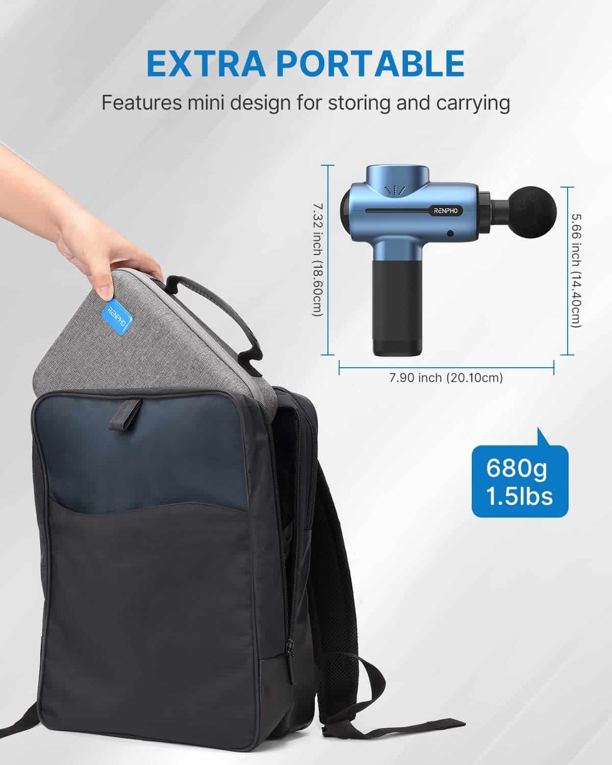 RENPHO Muscle Massage Gun Modern woman - external